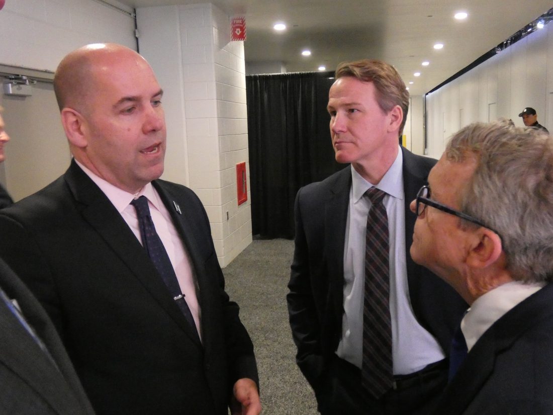 DeWine stresses partnership to CEO | News, Sports, Jobs - The Times Leader